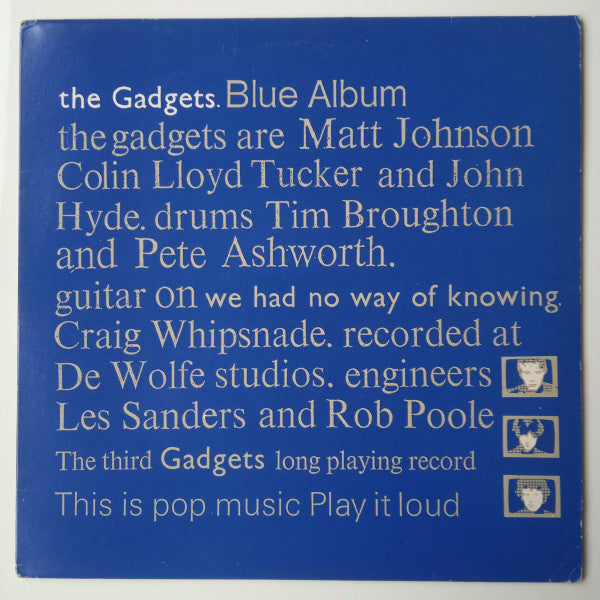 The Gadgets – Blue Album – Side B Vinyl Bar